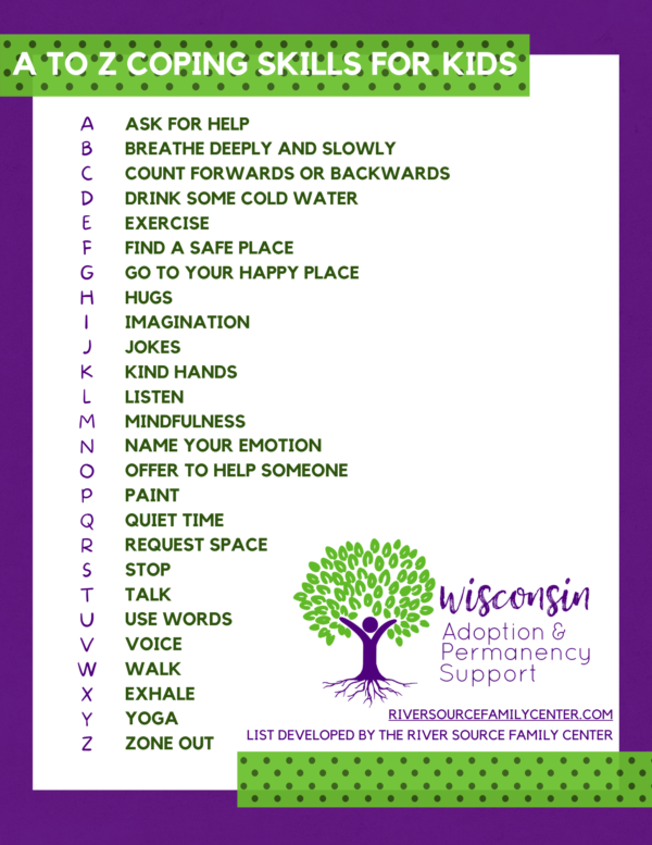 Printable Resources - WI Adoption & Permanency Support